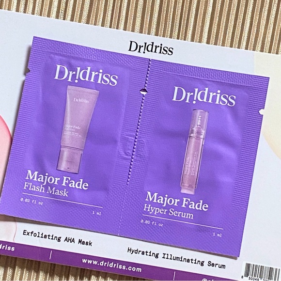 Skincare | Dr Idriss Driss Major Fade Hyper Serum Mask Packets | Poshmark